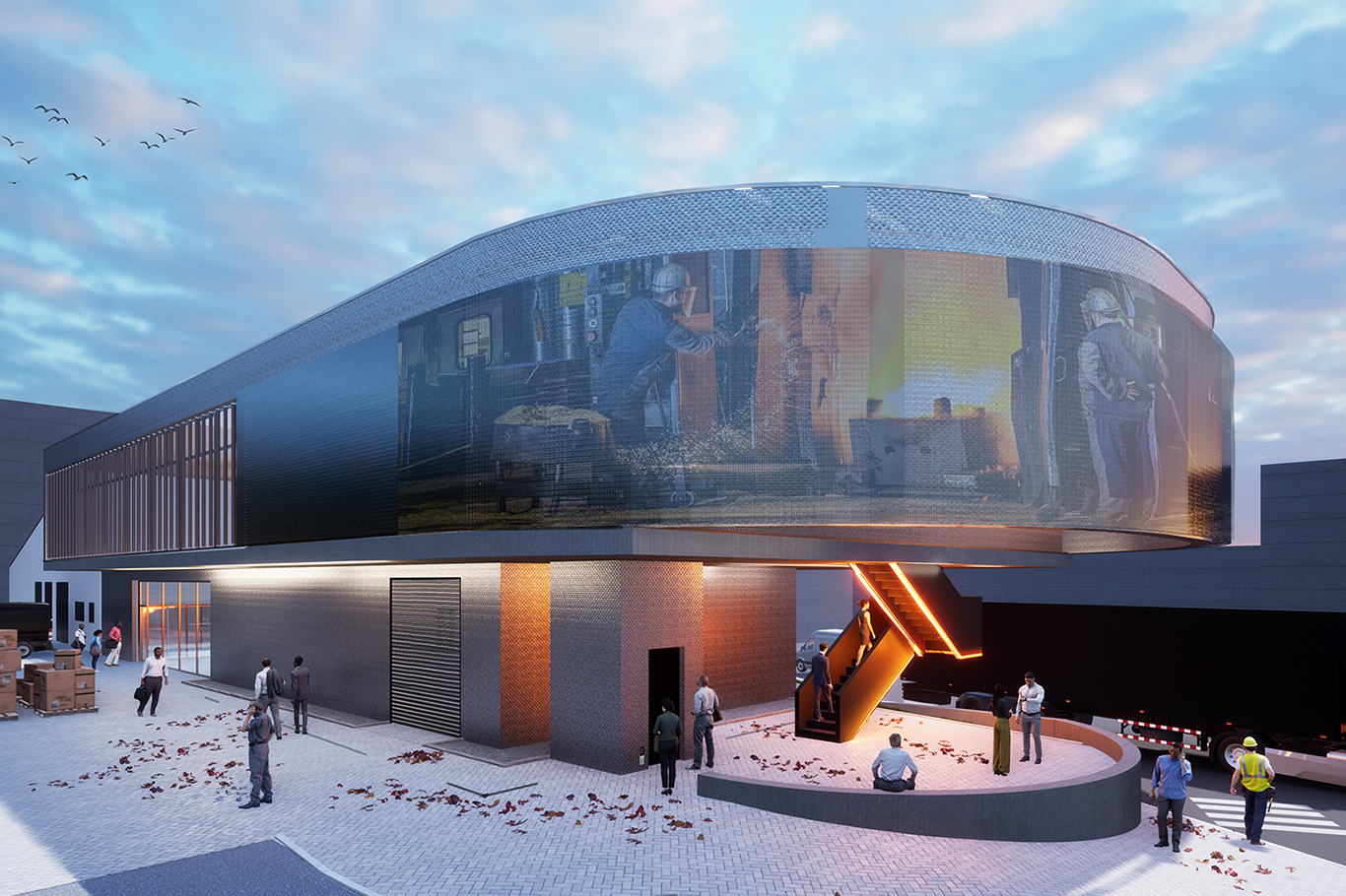 Neubau eines Betriebsrestaurants - Gunst-Architektur